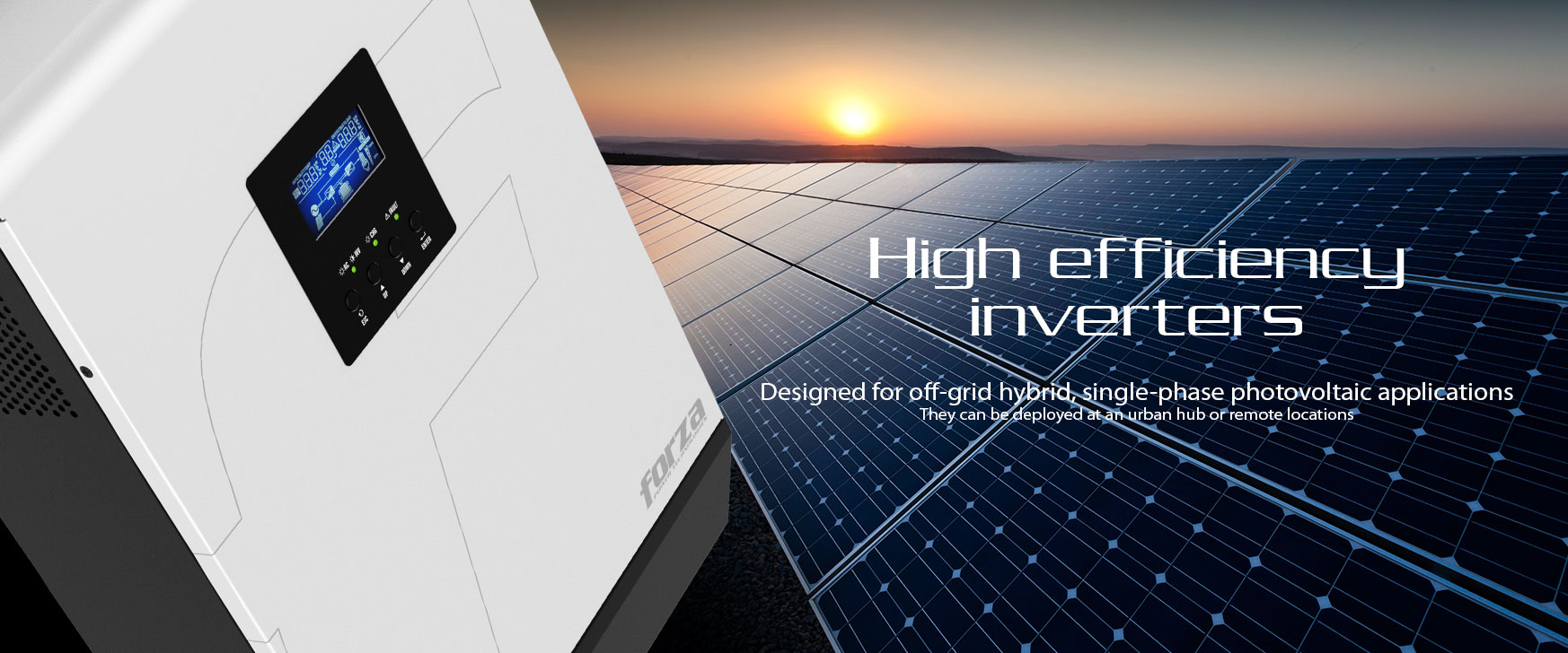 forza Fusion Series - Solar inverters
