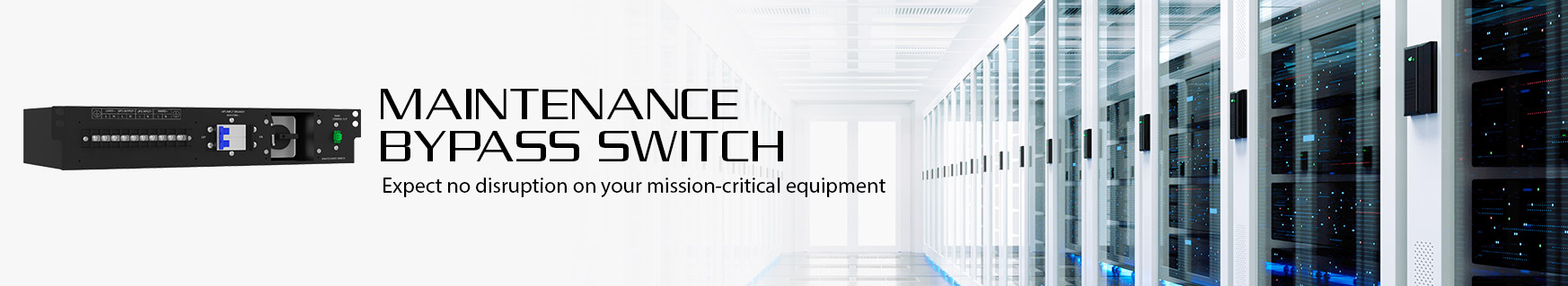Maintenance bypass switch 10000VA/10000W, UL, 2U- 120V/240V