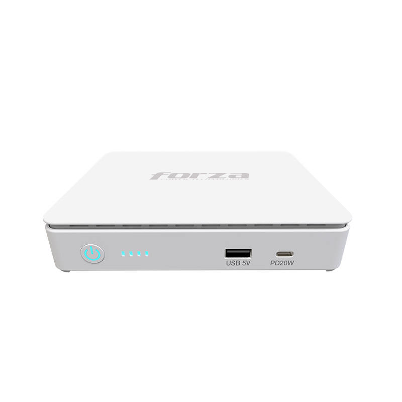 35W Lithium PoE UPS & USB-C power bank, 5/9/12/15/24VDC outputs| ForzaUPS
