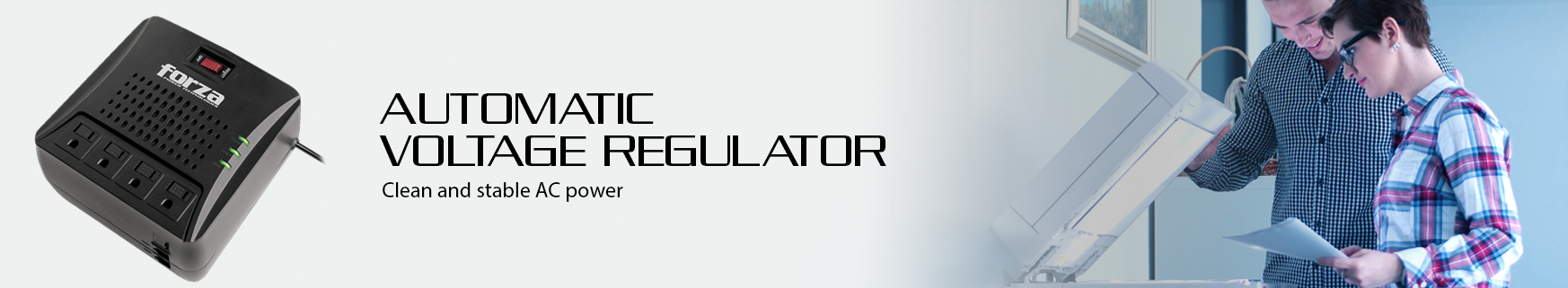 THE BEST FVR-3001 | FORZA 3000VA / 1500W, 4OUT REGULATOR