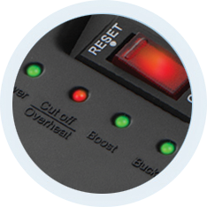 Automatic Voltage Regulator 1200VA/600W, 8 CEI 23-50 out-220V