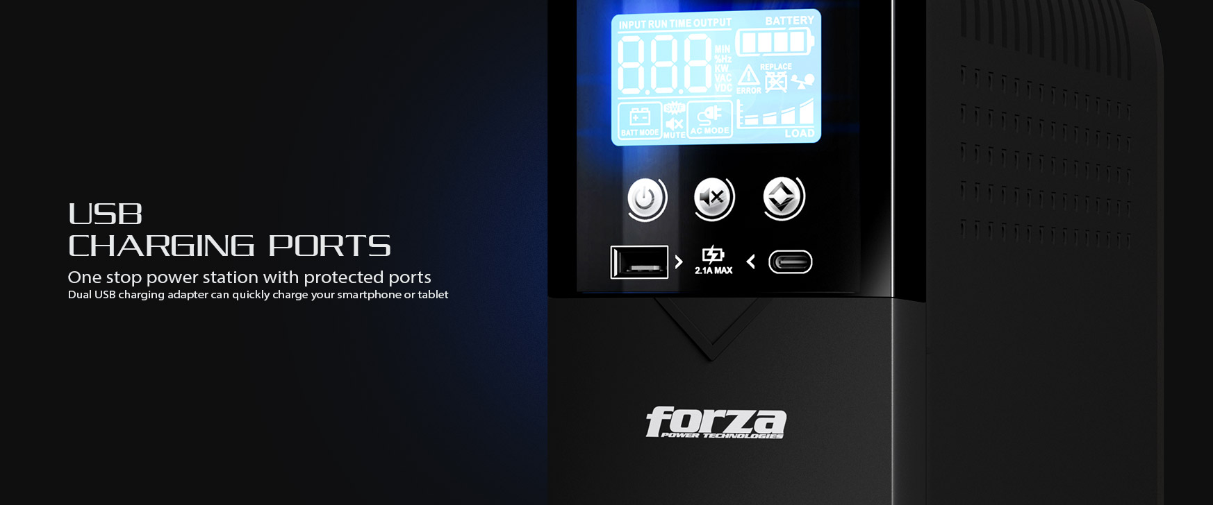 The best FORZA SMART UPS 1500VA/900W | ST-1501
